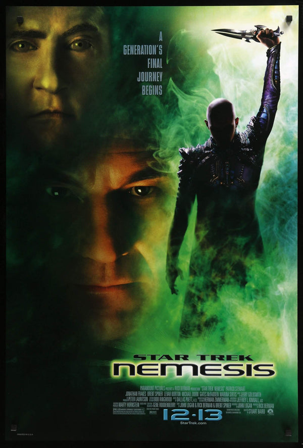 Star Trek: Nemesis (2002) Original One-Sheet Movie Poster - Original ...