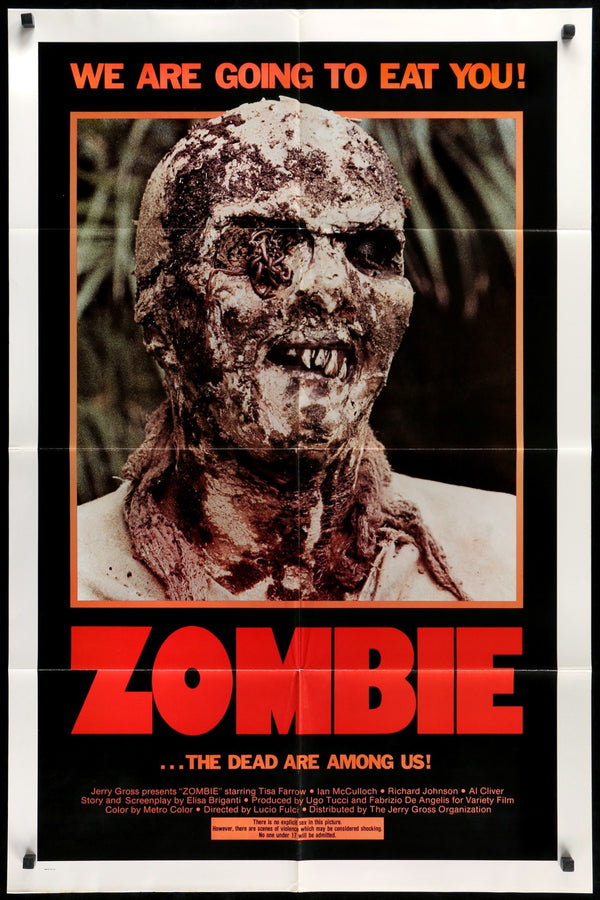 Zombie (1979) Original One-Sheet Movie Poster - Original Film Art ...